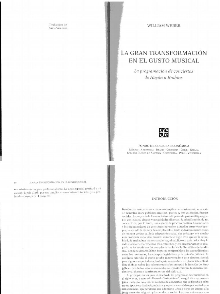 William Weber Intro | PDF