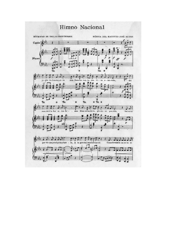 Himno Nacional | PDF