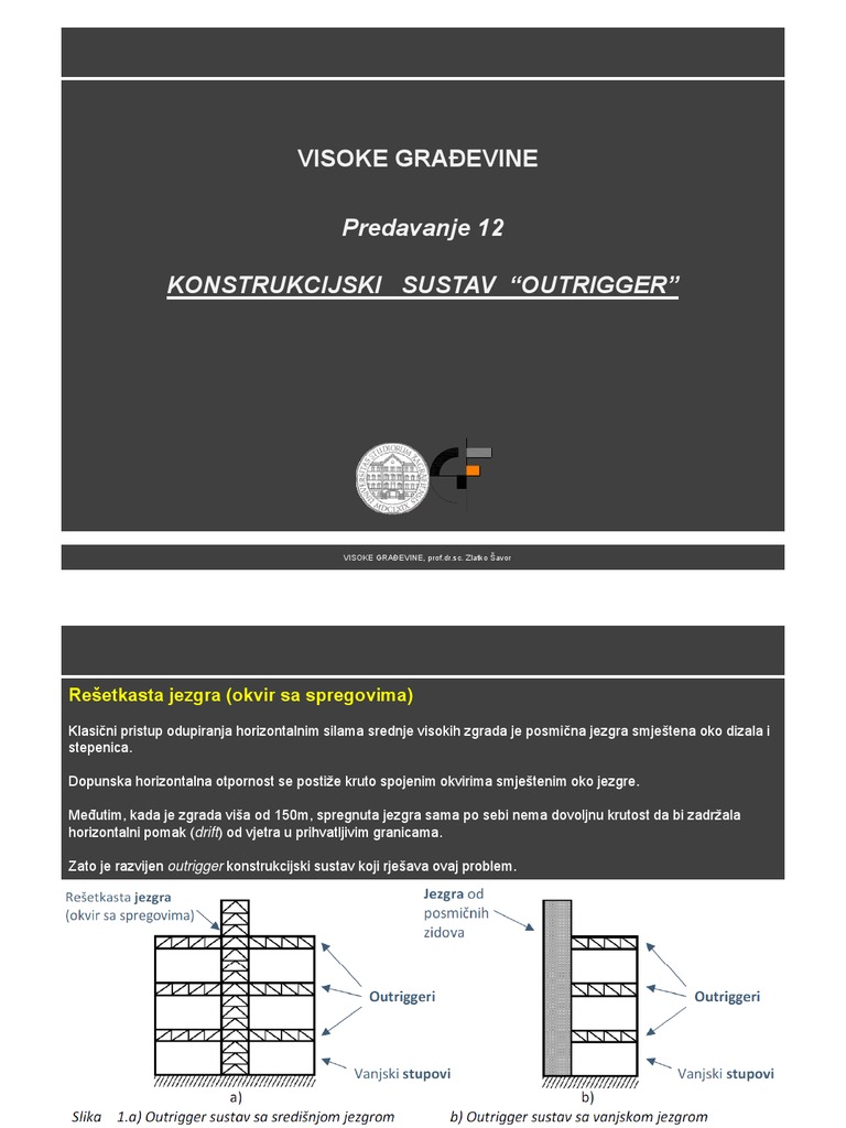 12 - Konstrukcijski Sustav Outrigger | PDF