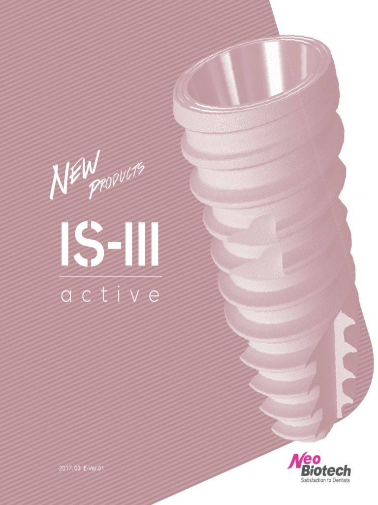 IS-III Active Implant Overview | PDF | Dental Implant | Bone