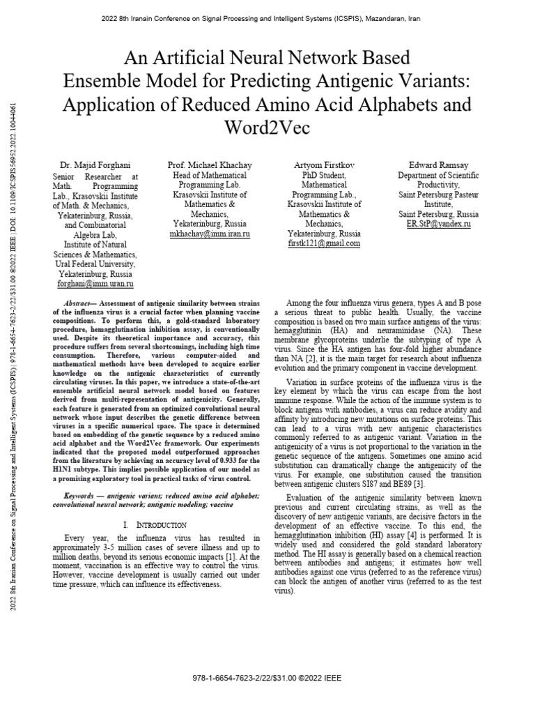 An Artificial Neural Network Based Ensemble Model For Predicting ...