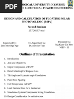 Fixed Solar Mounting Structure Drawing | PDF | Equipment