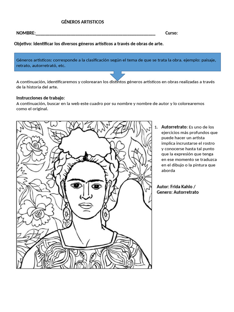 Géneros Artísticos en Obras de Arte | PDF