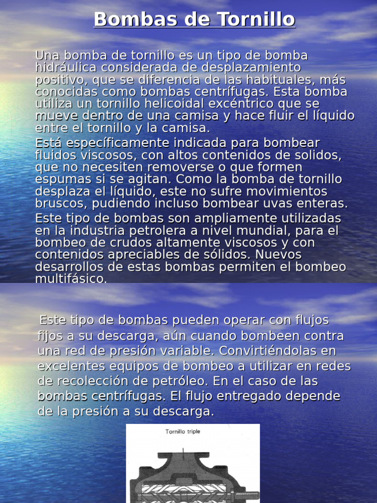 Bombas | PDF | Bomba | Hidráulica