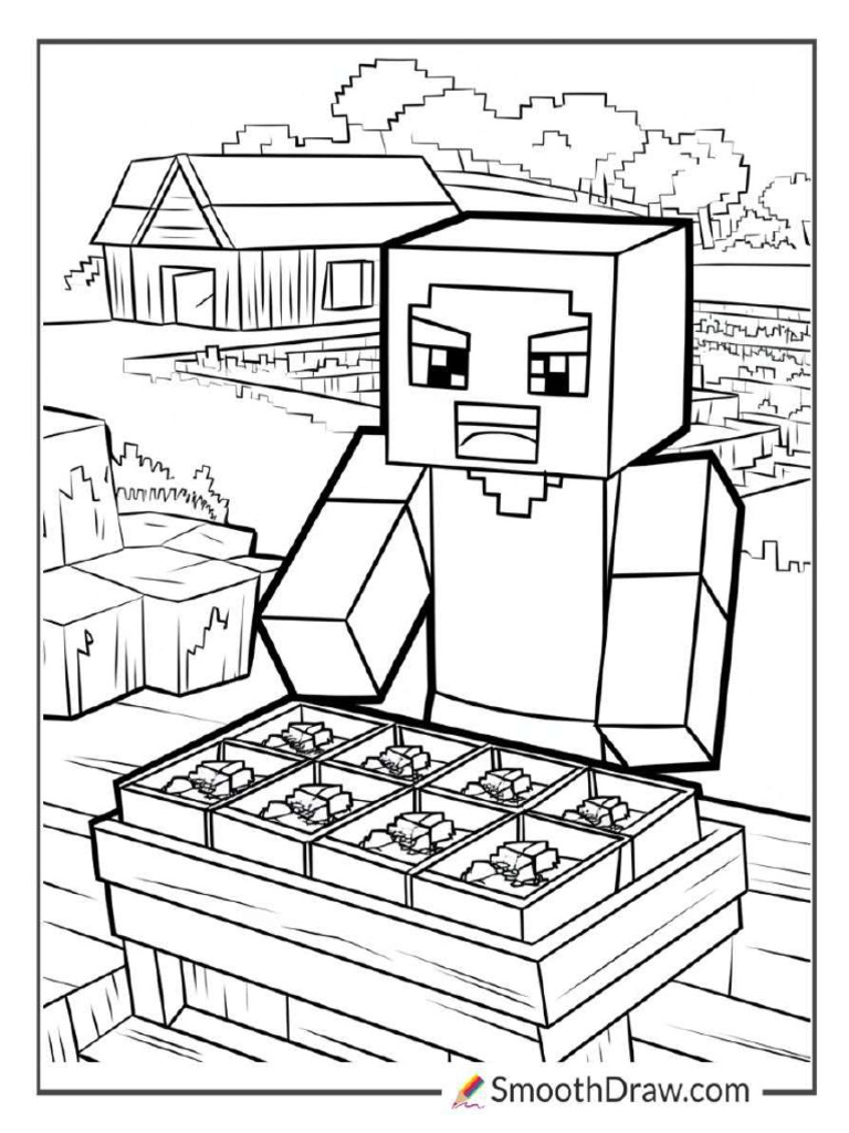 Villager Trading at A Market | PDF