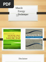Muscle Energy Techniques for Pelvic Dysfunction | PDF | Pelvis | Muscle