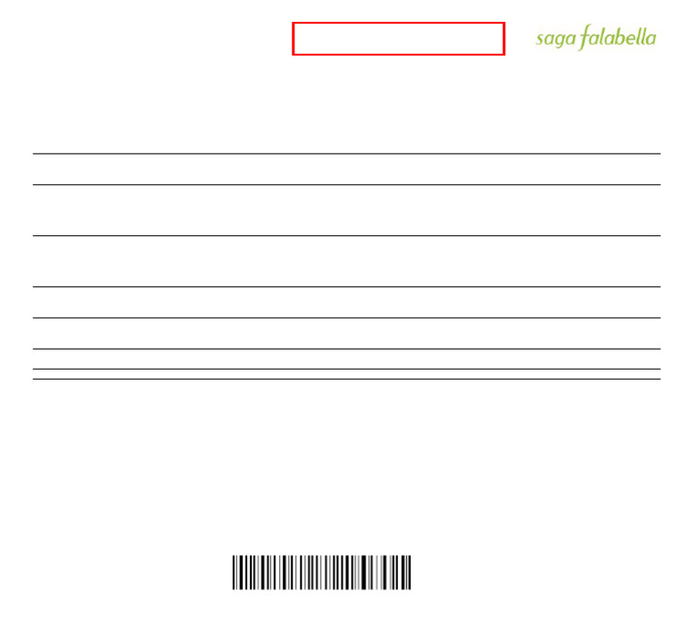 Boleta Electrónica de Falabella | PDF