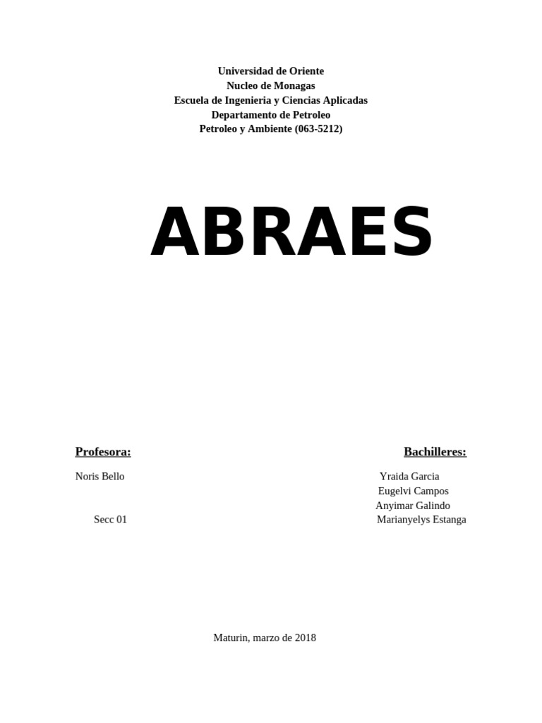 GRUPO 3 - Las ABRAE | PDF | Fauna | Biodiversidad