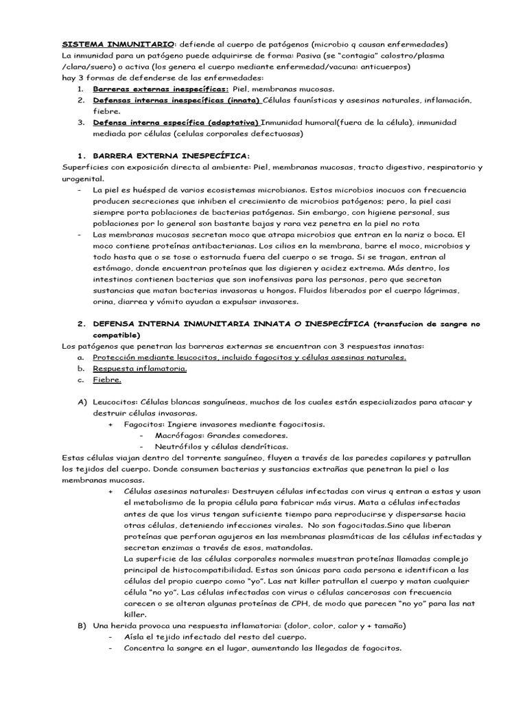 Bio 3 | PDF | Sistema inmune | Anticuerpo
