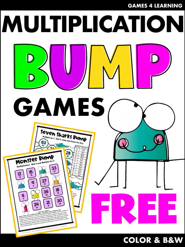 Games: Multiplication | PDF | Paper | Lamination