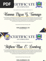 Certificate OJT Template | PDF