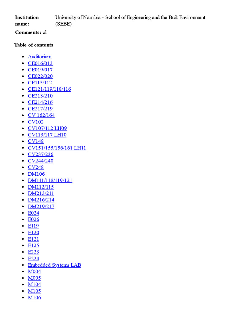 Timetable Sem 2 2025 Venues | PDF | Electrical Engineering | Electricity