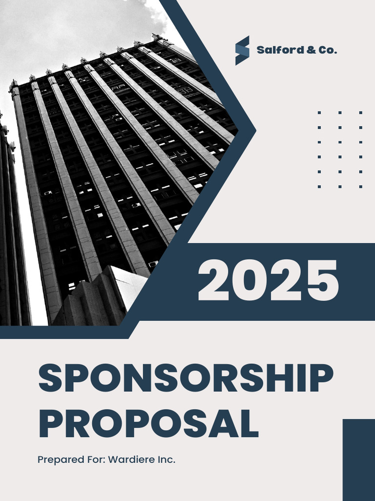 Grey and Navy Blue Modern Sponsorship Proposal - 20250725 - 041615 ...