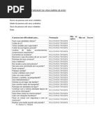 Escala Das Atividades Da Vida Diária - Avd | PDF | Roupas | Dinheiro