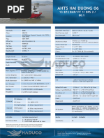 FSIV Vessel Specifications and Details | PDF | Ships | Shipping