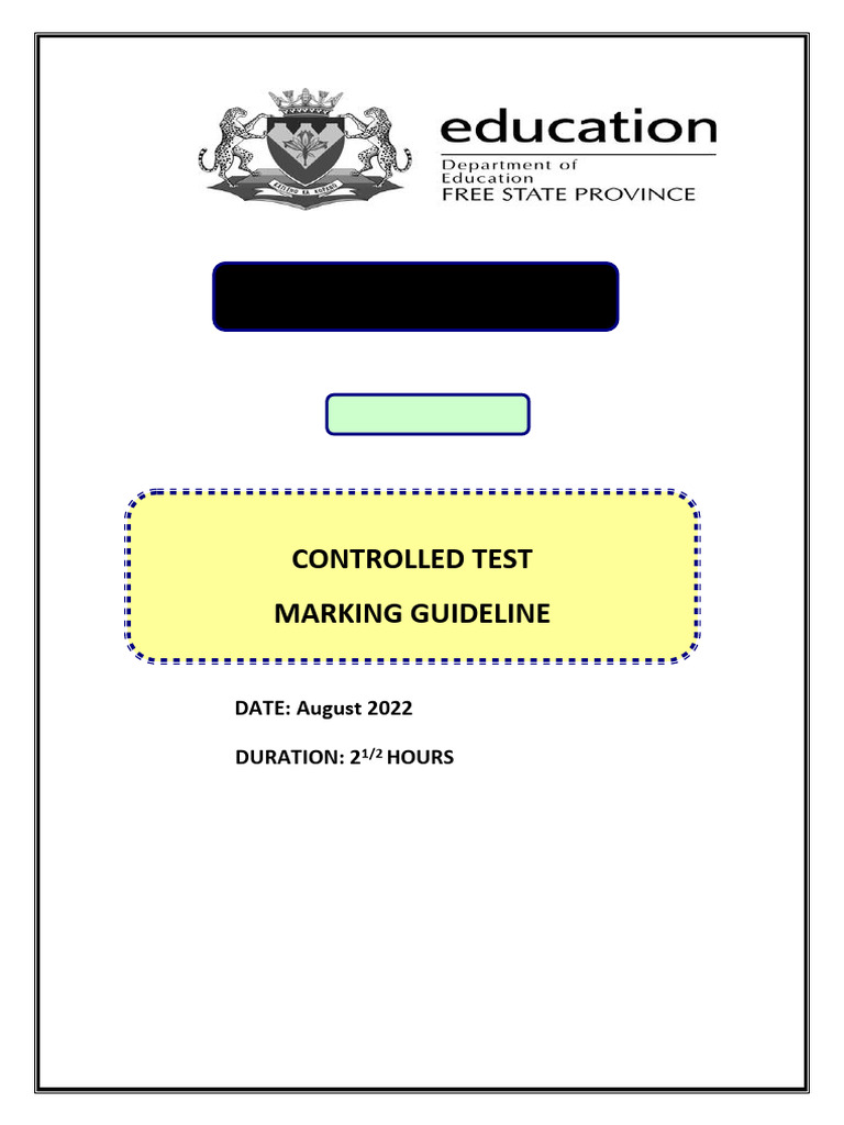 Controlled Test Memo 2022 | PDF | Obesity | Depression (Mood)