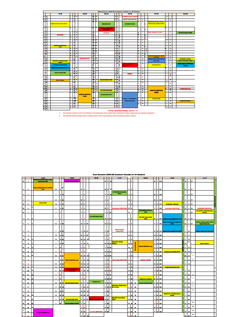 2025-26 Academic Calendar Overview | PDF | Academic Term | Schools