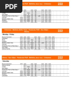 Sliema-Valletta Ferry Timetable | PDF | Public Transport