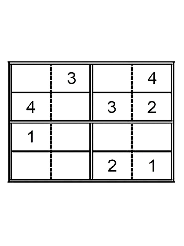 Sudoku 2x2 | PDF