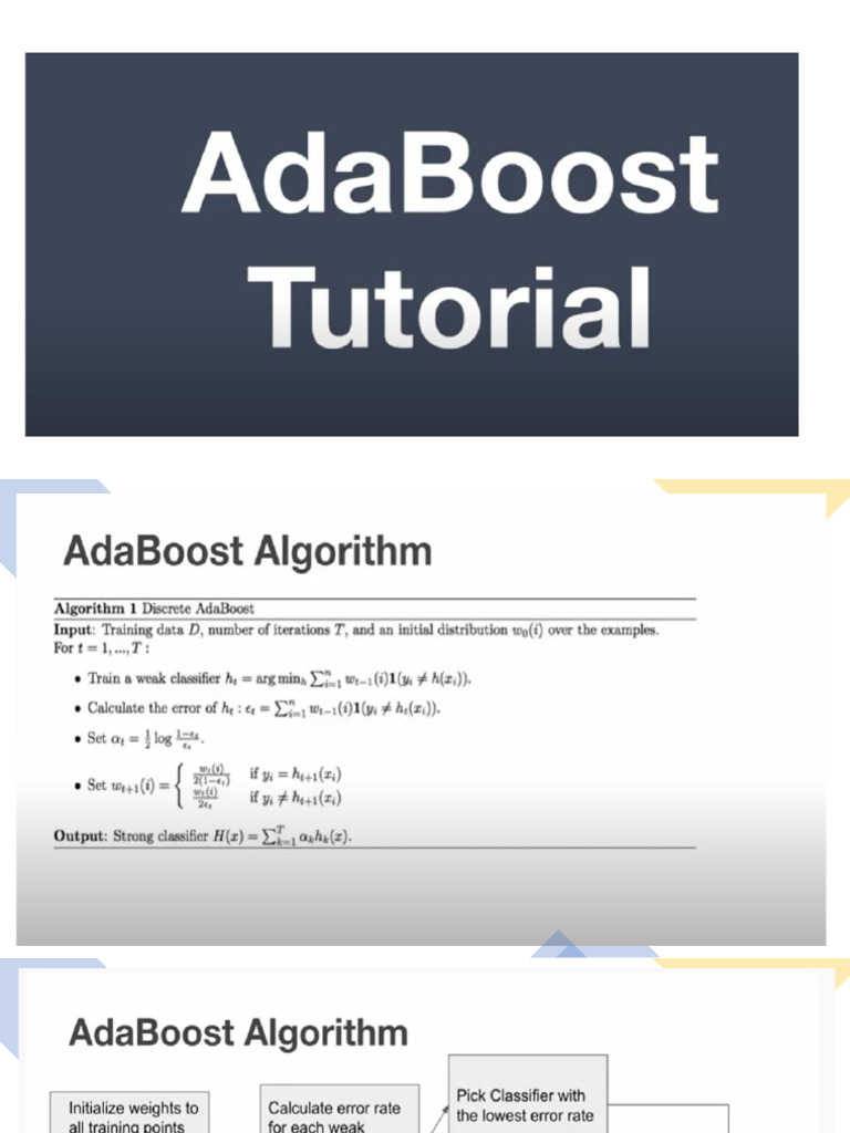 Ada Boost | PDF