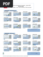 Pipsc Ipfpc 2026 2027 Calendar Calendrier | PDF | Vacances | Fériés ...