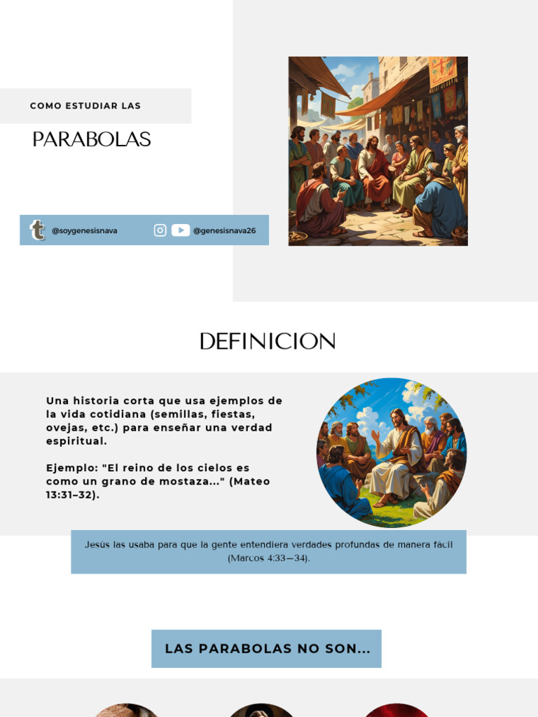 PARABOLAS | PDF | Parábolas de Jesús | Jesús