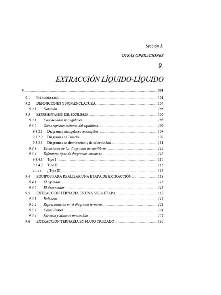 TEMA 9 Extracción Líquido-Líquido 2 | PDF | Solubilidad | Mezcla