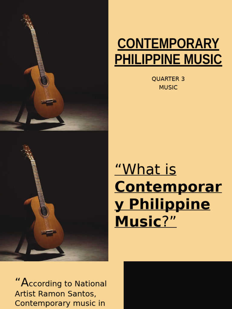 Contemporary Philippine Music Overview | PDF | Symphony | Orchestras