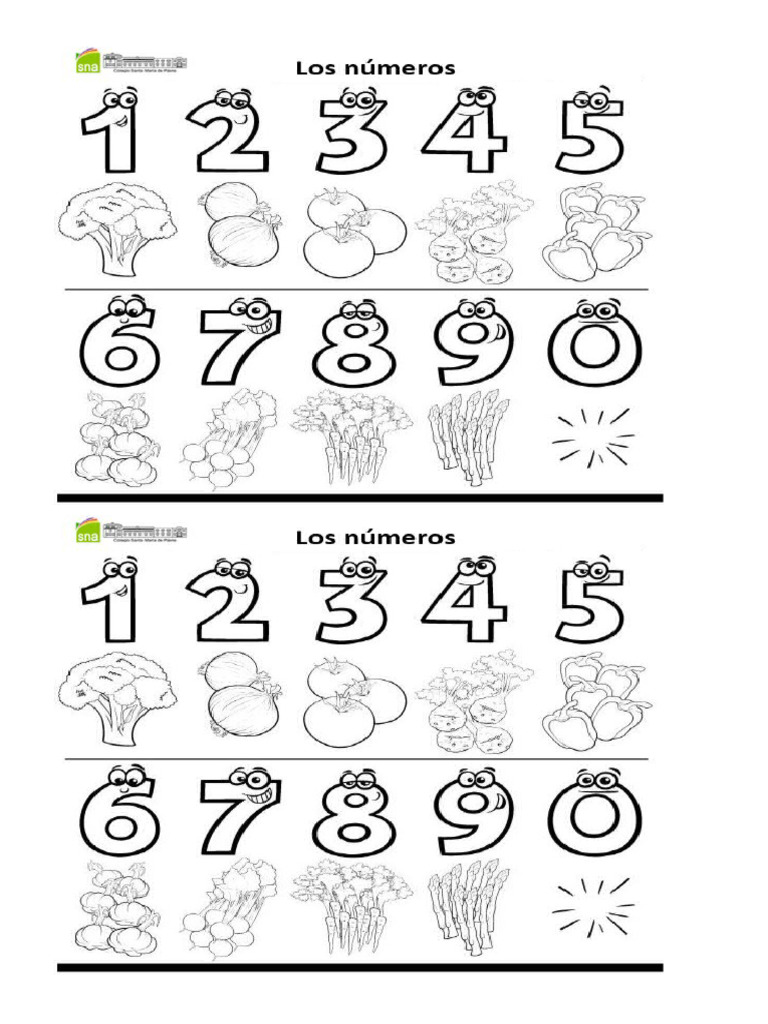 Los Numeros 2 1° | PDF