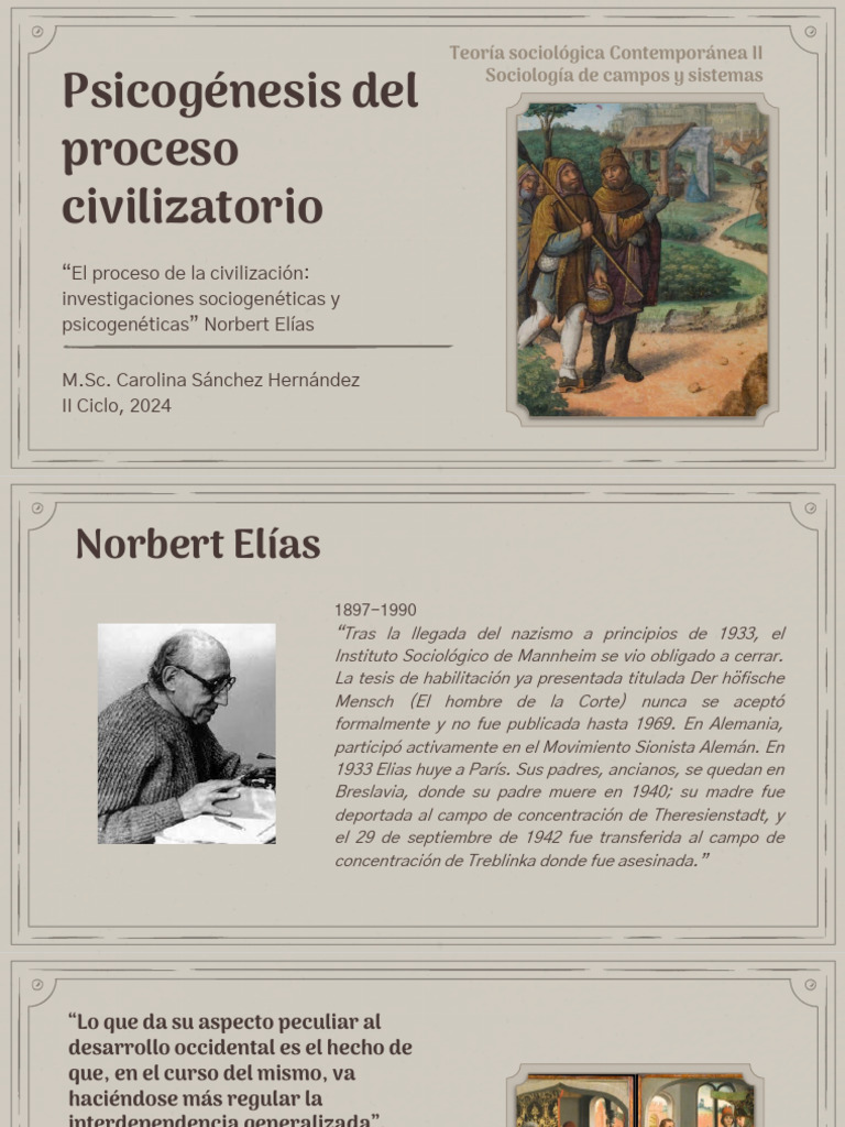 Psicogénesis Del Proceso Civilizatorio | PDF | Educación en artes ...