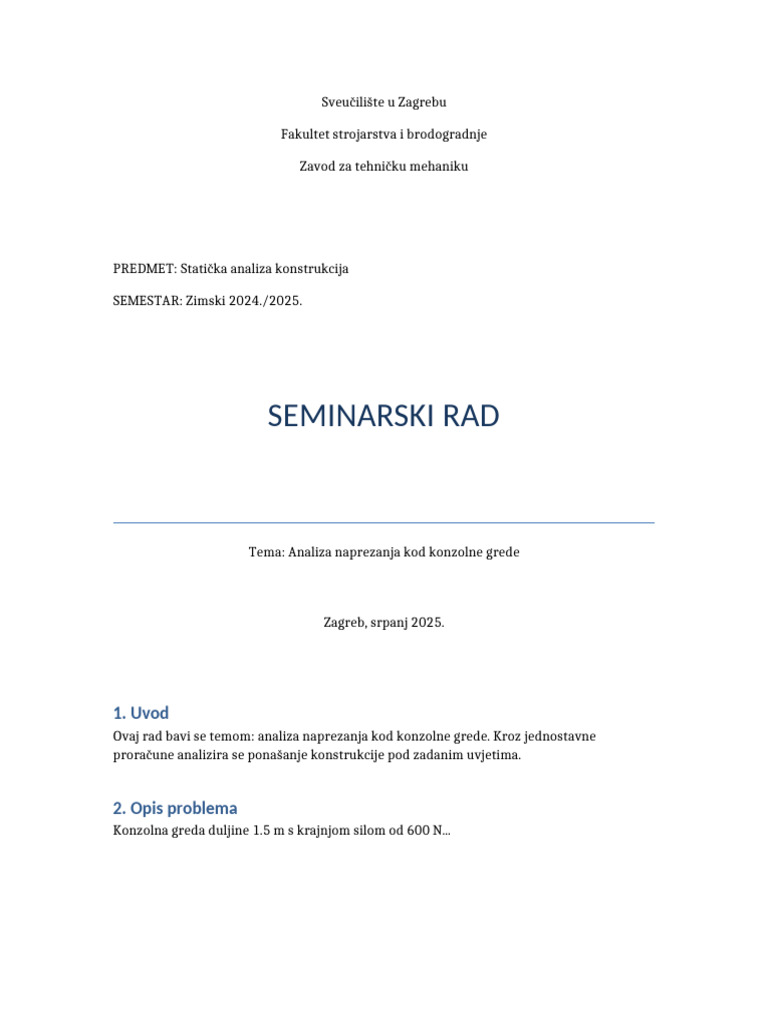 Seminarski Original 01 | PDF