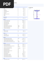 HEA 140 Beam Section Properties | PDF | Physical Quantities | Physical ...