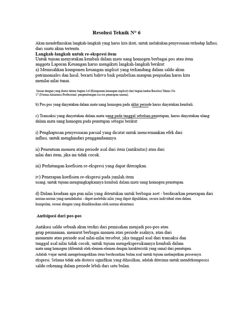 Ringkasan RT 6 | PDF