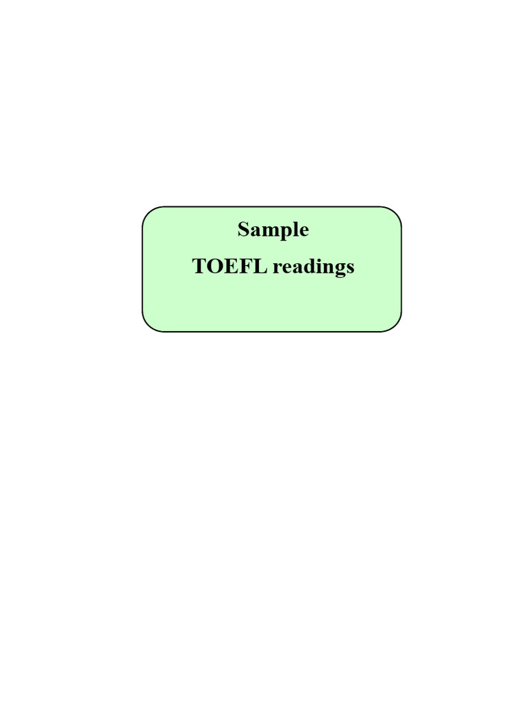 Toefl Reading | PDF | Black Hole | Plate Tectonics