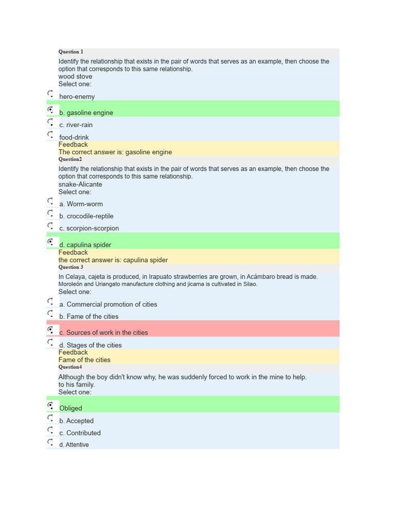 Spanish Entrance Exam 2017 | PDF | Question | Grammar