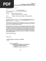 MC 2021 05 Minor ECC Amendment Requirements 1 | PDF | Private Law