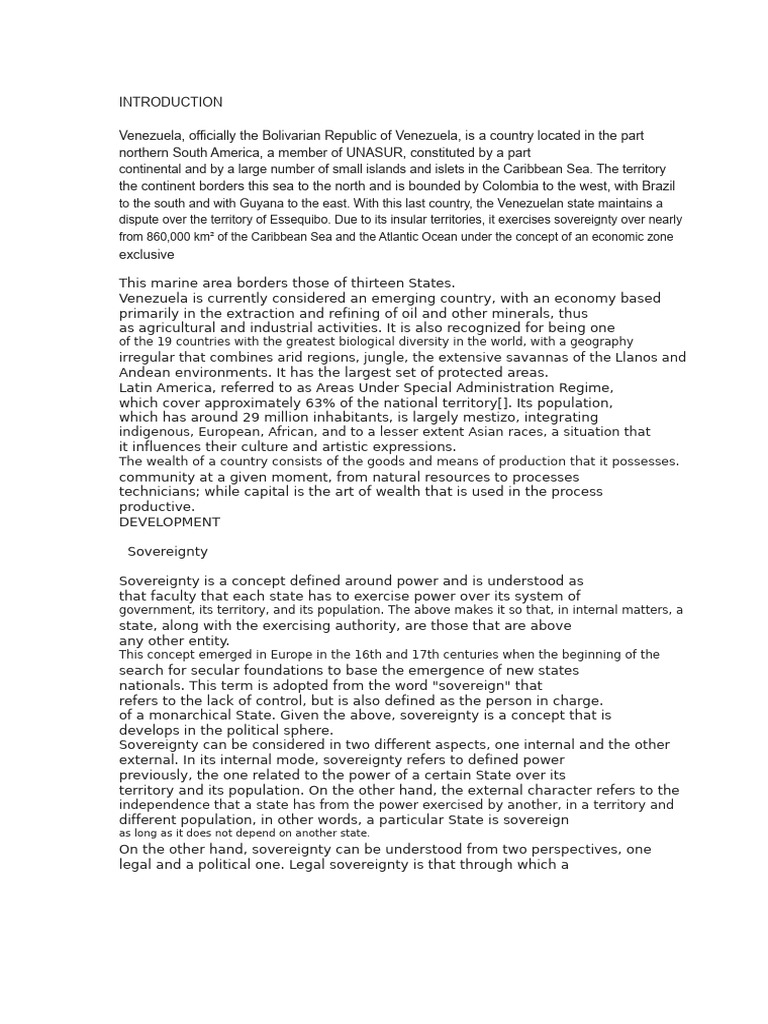 Venezuelan Culinary Traditions: Picadillo & Talkarí | PDF | Sovereignty ...