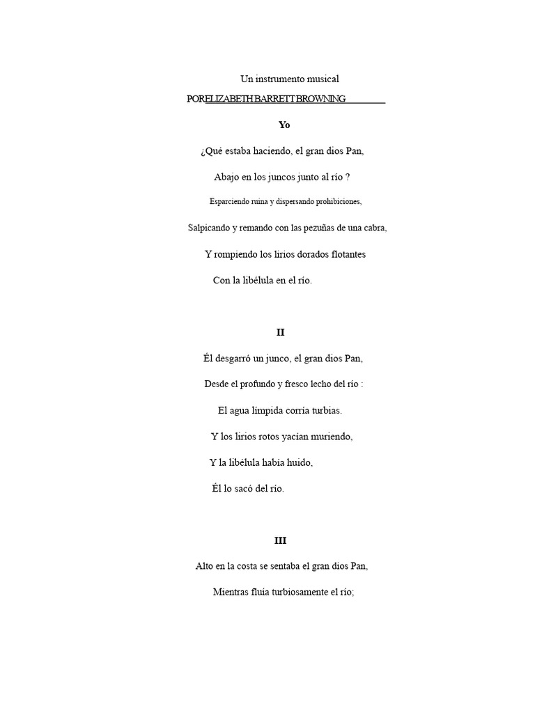 Un Instrumento Musical PauShel | PDF