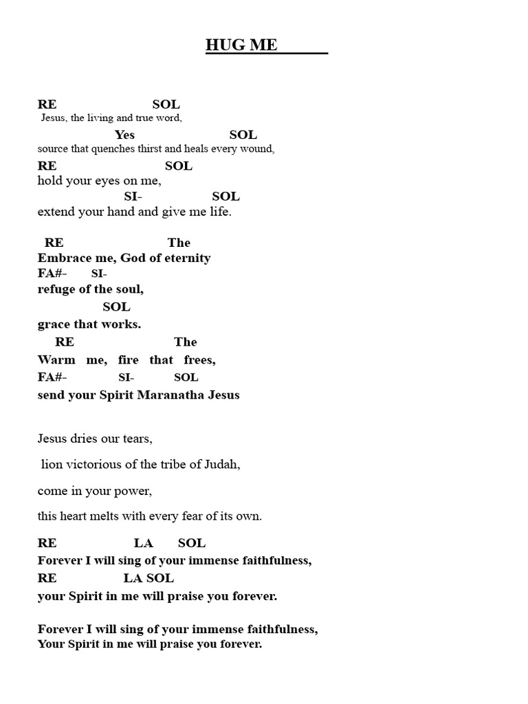 Embrace Me God of Eternity | PDF | God In Christianity | Divine Grace