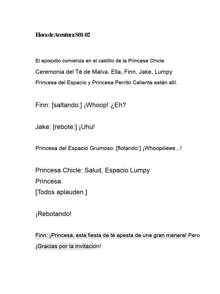 Aventura en el Espacio Grumoso | PDF | Serie de televisión creada