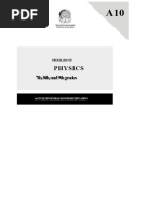 Physical Science Grade 8 Approved Syllabus | PDF | Atoms | Chemical Bond