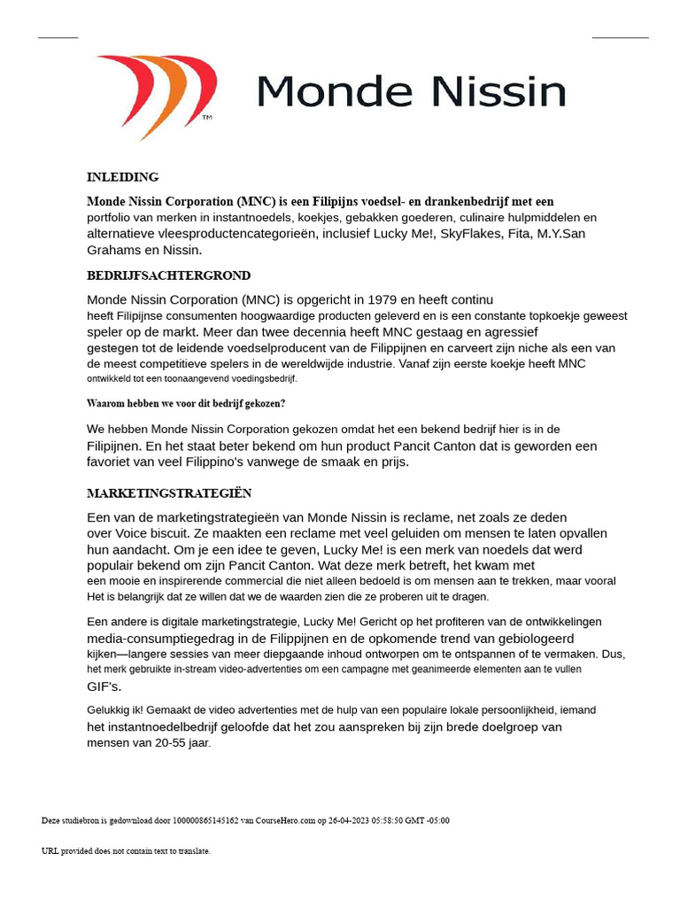 Final Output BM | PDF