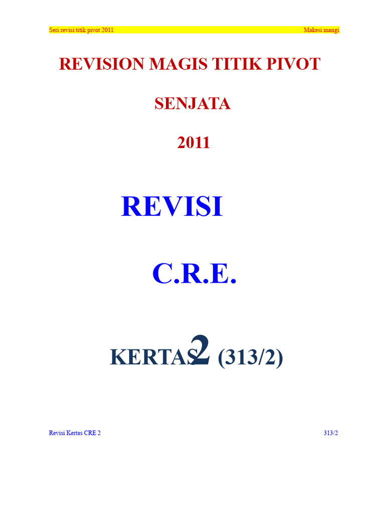 Buku Revisi Kertas Cre 2-1 | PDF