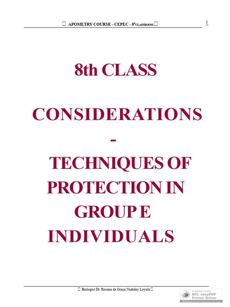 8a Class Protection Techniques | PDF | Forgiveness | Prayer