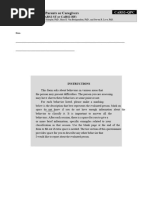 BASC-3 Rating Scales Report Sample With EDQs | PDF | Mental Disorder ...