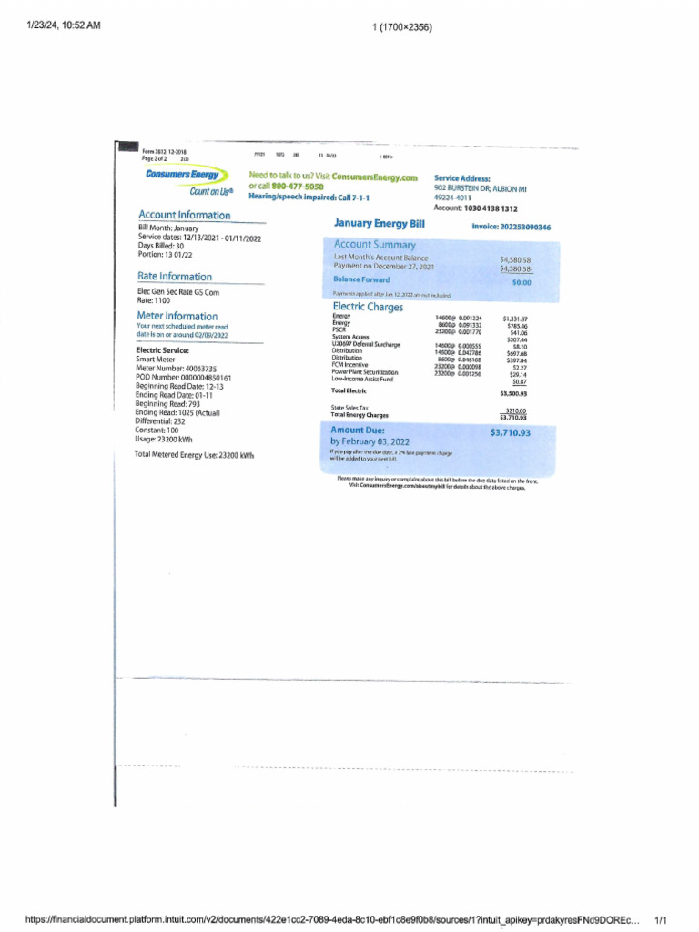 Utility Bills | PDF