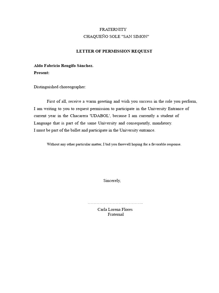 Fraternity Letter | PDF