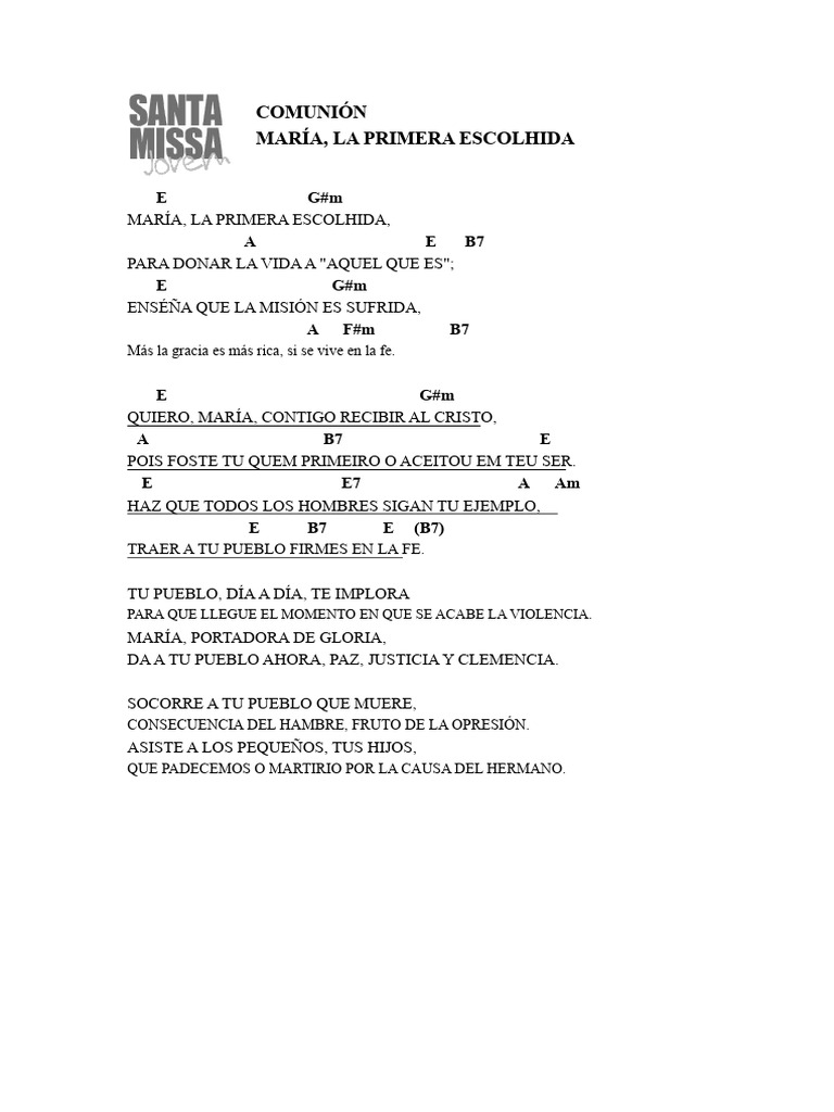 María, La Primera Elegida | PDF