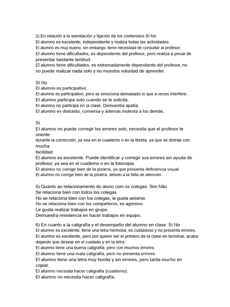 Modelo Reporte Individual Blog | PDF | Aprendizaje | Maestros