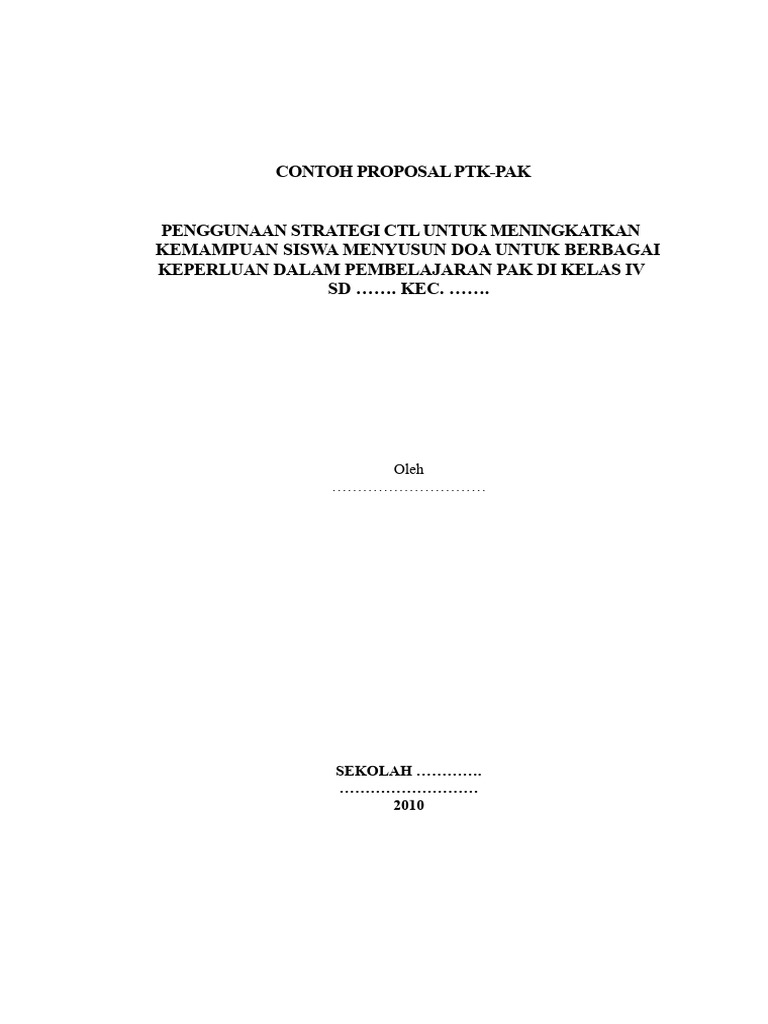 CTL Tingkatkan Doa Spontan Siswa PAK | PDF